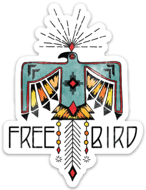 Free Bird- Sticker – Fin First