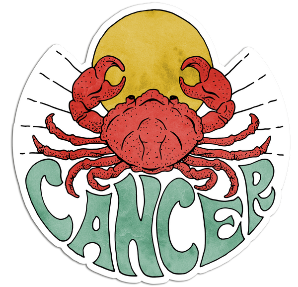Cancer - Sticker – Fin First