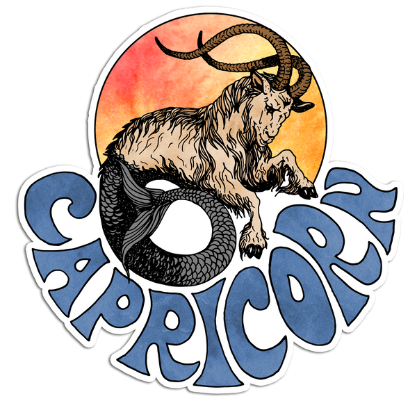 Capricorn - Sticker – Fin First