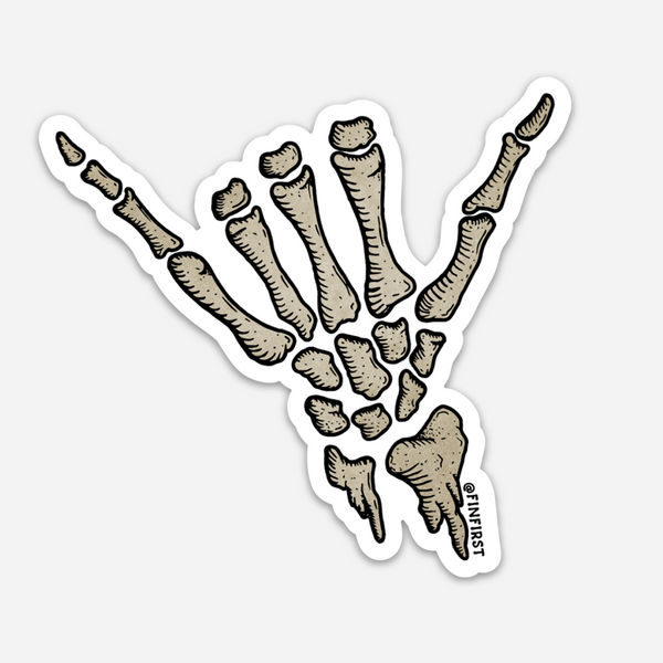 Bone Shaka - Sticker – Fin First